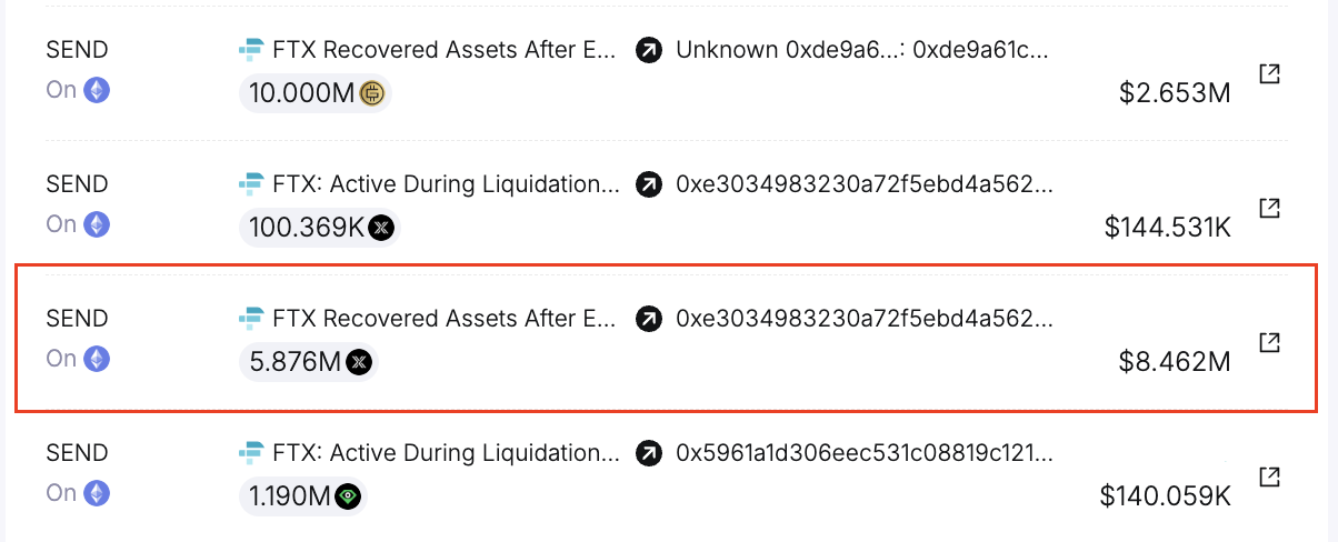 FTX and Alameda Research continued to move out assets